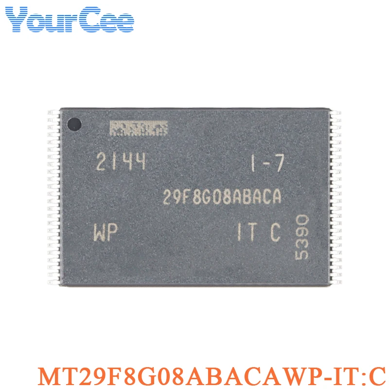 SMD-MT29F8G08ABACAWP-IT-C-29F8G08ABACA-TSOP-48-8Gb-NAND-Flash-Memory ...