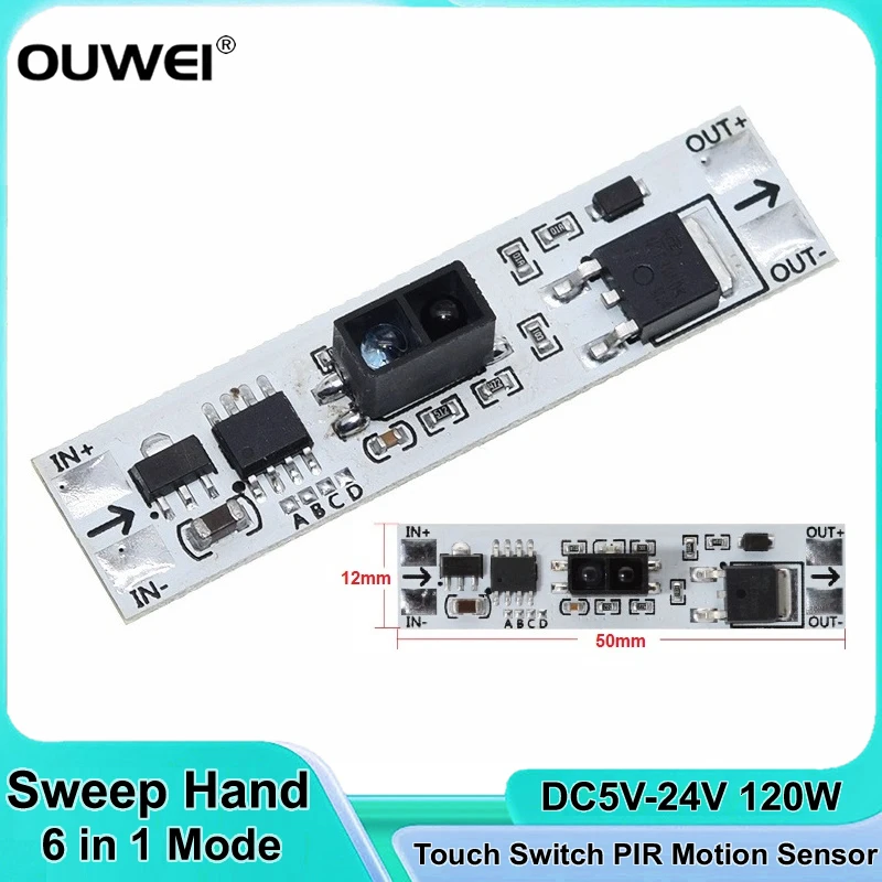 Short-Distance-Scan-Sweep-Hand-Sensor-Touch-Switch-Capacitive-Module ...