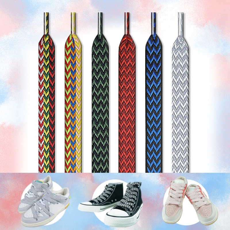 Trendy-woven-Shoelaces-for-Sneakers-AF1-Shoe-laces-Width-1-5cm-2cm-3cm ...