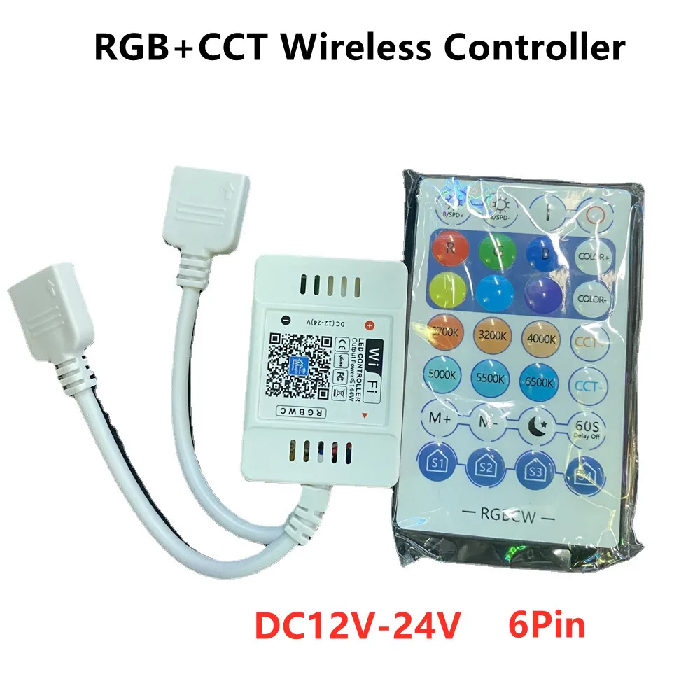 16Million colors Wifi 6channels RGBW/WW/CW led controller smartphone ...