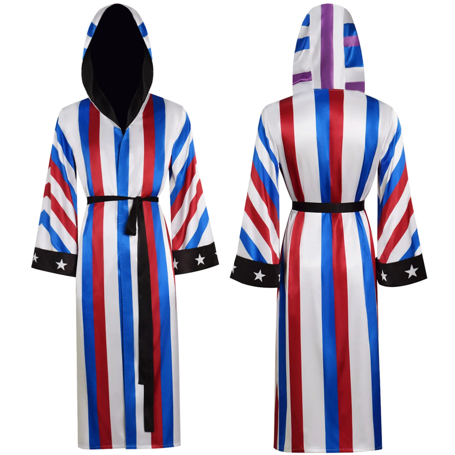 CosDaddy Adonis Creed Cosplay Boxing Shorts Robe Adult Men Halloween ...