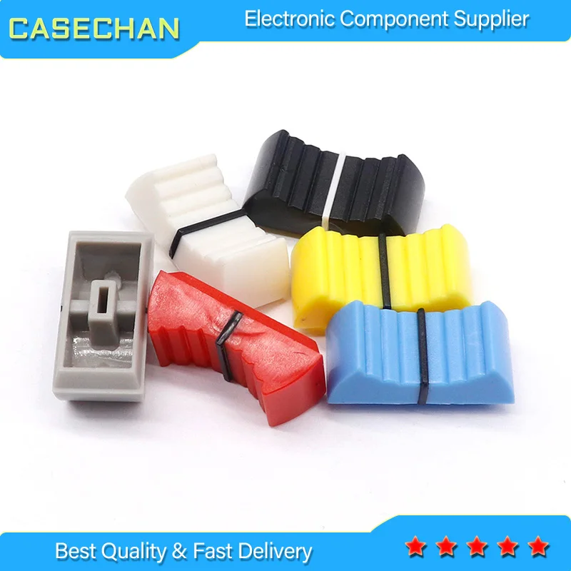 100pcs For Yamaha Behringer Soundcraft Mixer Fader Cap / Potentiometer ...