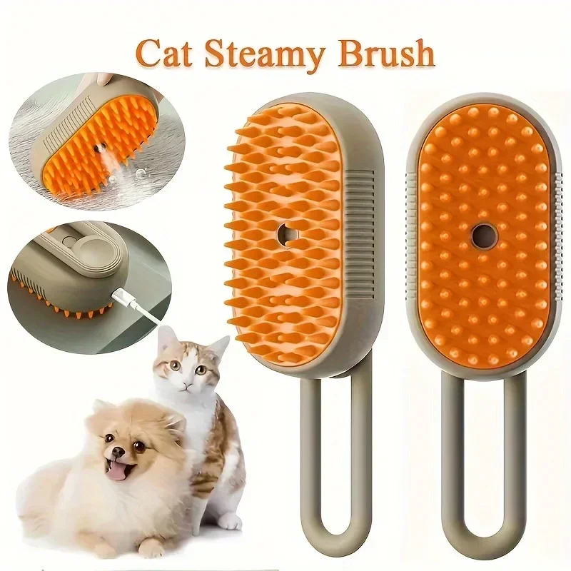 New-Pet-Spray-Comb-for-Cats-and-Dogs-Pet-Electric-Spray-Hair-Removal ...
