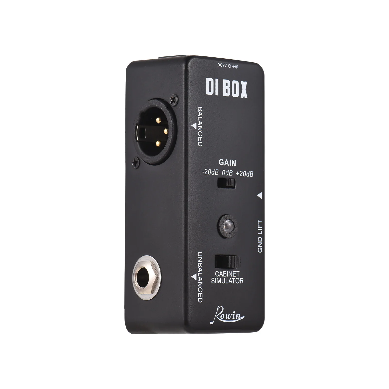 ROWIN-Mini-Pedal-de-efectos-de-guitarra-DI-Box-distorsi-n-Ultra-baja ...