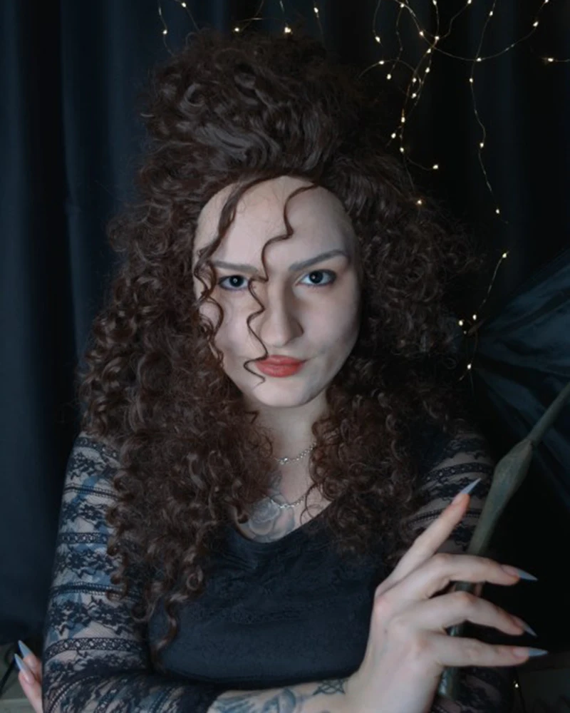 Bellatrix Lestrange Neck Tattoo