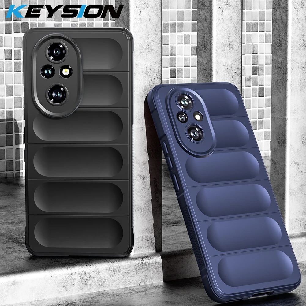 KEYSION-Shockproof-Case-for-HONOR-200-Pro-5G-Anti-skid-Matte-Soft ...