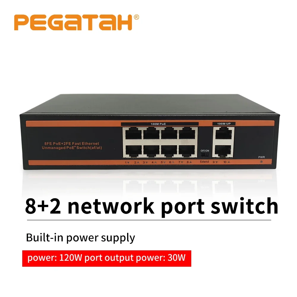 PEGATAH-POE-Switch-4-8-Port-Active-POE-for-IP-Cameras-CCTV-Security ...