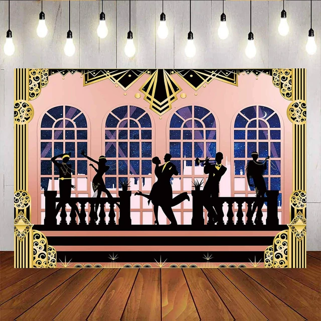Great Gatsby Party Backdrop