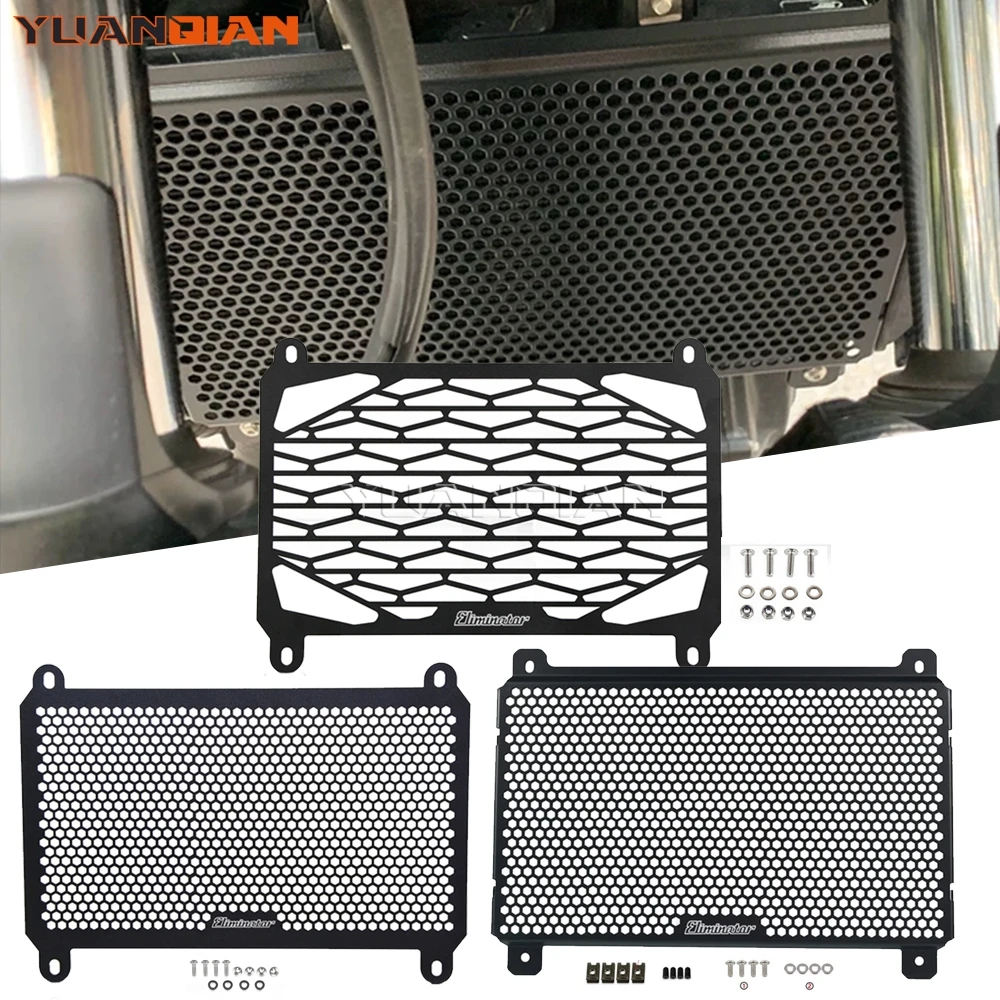 Motorcycle-Radiator-Guard-Protector-Grill-Cover-Protection-For-KAWASAKI ...