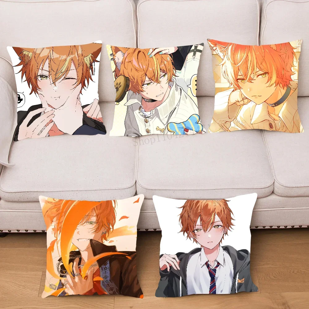 Akito Shinonome Animation P-Project Sekai Pillow Case Square Pillow ...