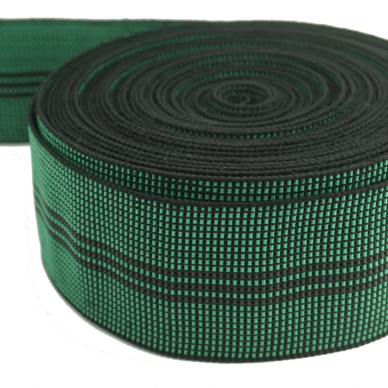 W:2" L:5-10m Elasticated Sofa Chair Upholstery Back Strap Belt Elastic ...
