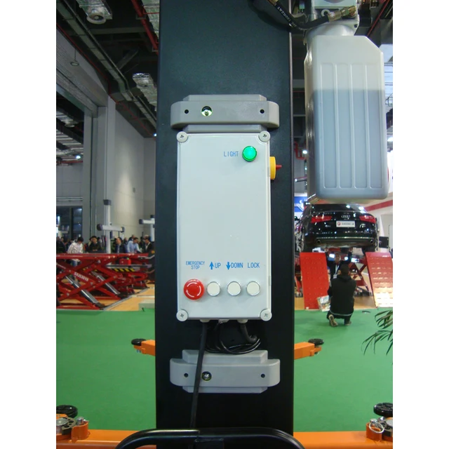 Hydraulic Single Post Car Lift Portable One Post Car Lift For Home ...