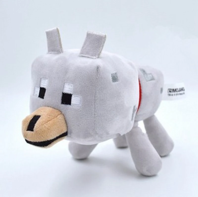 1PC Game Figure Minecraft Animal Plush Doll Toy Pig Enderman Creeper ...