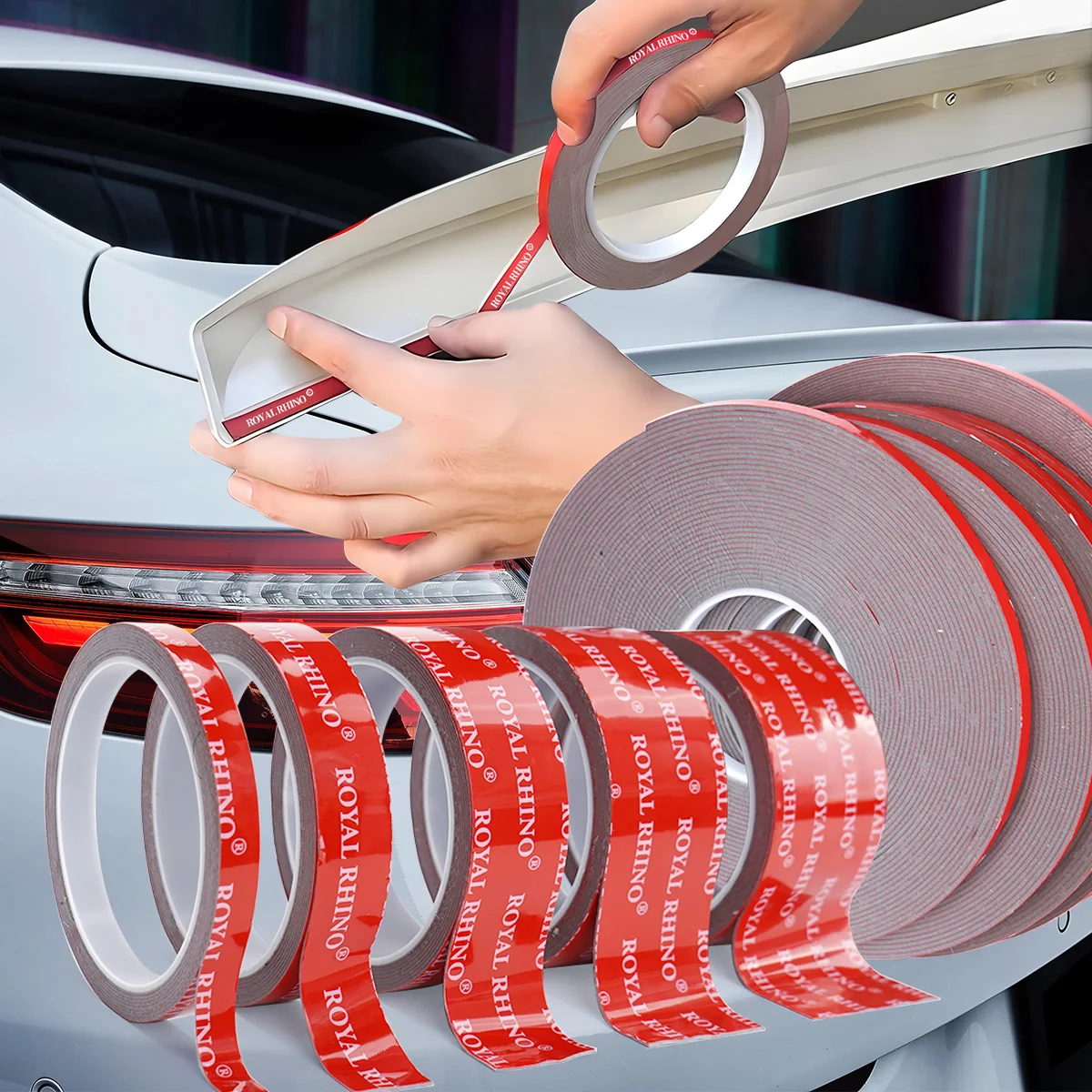Double Sided Tape Waterproof Acrylic Foam Thicken Adhesive Tapes Heavy ...