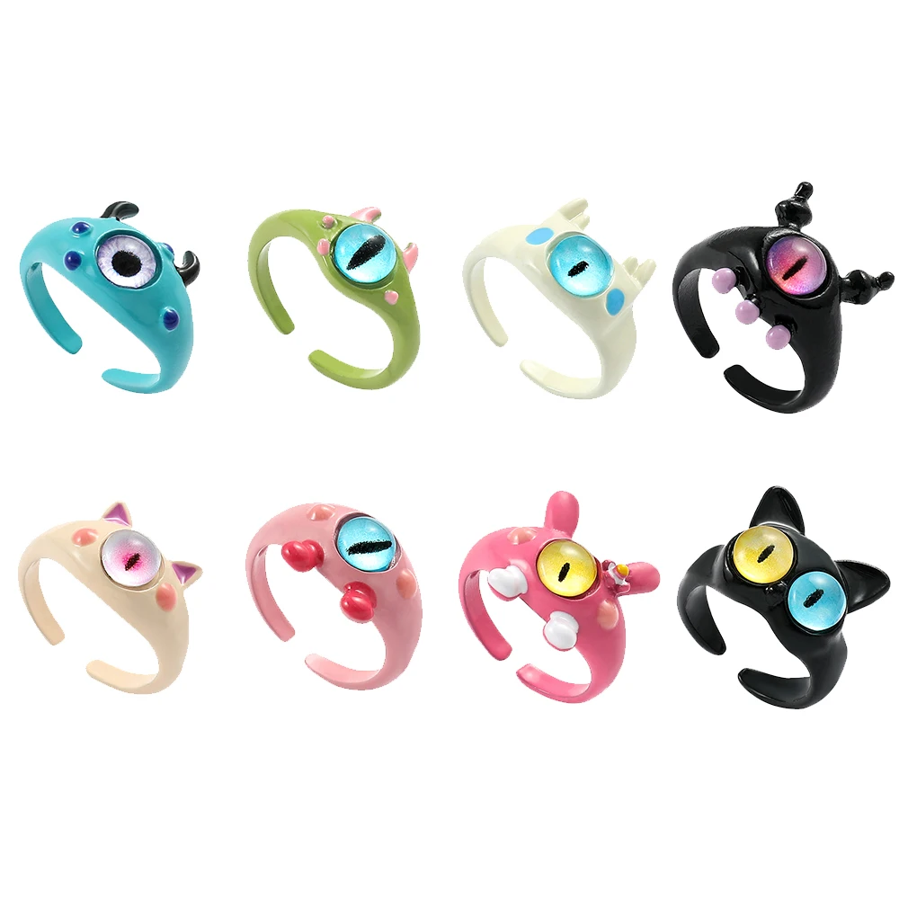 Cartoon Movie Monsters University Rings Kawaii Mike Sullivan Creative ...