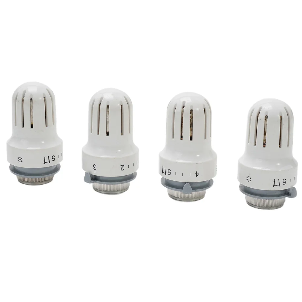 4Pcs-230V-Radiator-Thermostatic-Control-Valve-Liquid-Sensor-M30-X-1-5 ...