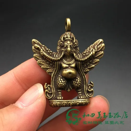 Tibetan-secret-peng-bird-vajra-pestle-copper-pendant-copper-carved ...