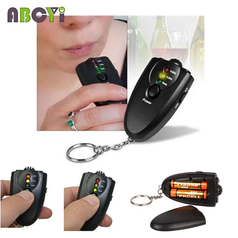 New-Mini-3-LED-Display-Keychain-Automatic-Breath-Alcohol-Tester ...
