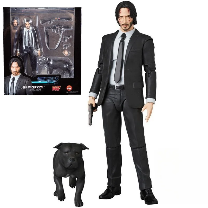 Mafex-085-John-Wick-Cap-tulo-2-con-perros-figura-de-acci-n-mu-eca ...