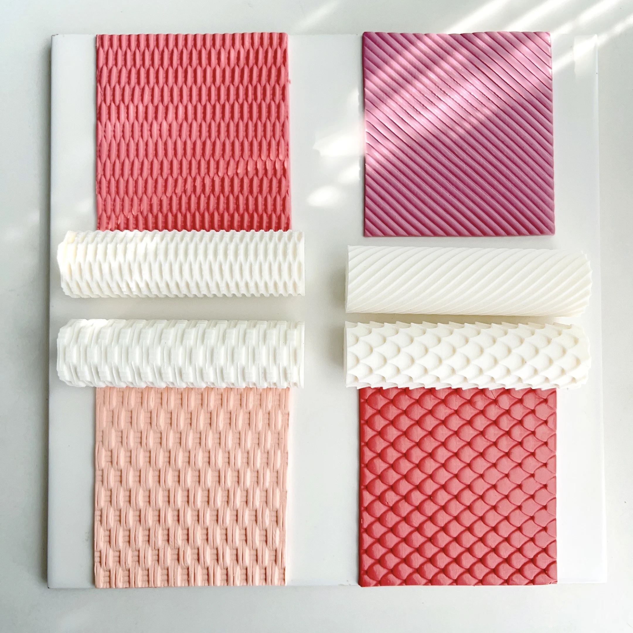 Soft-Pottery-Earring-Polymer-Clay-Cutter-Roller-Texture-Polymer-Clay ...