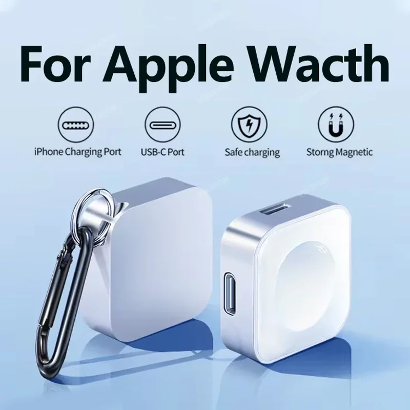 Portable-Wireless-Watch-Charger-Type-C-8pin-Two-interfaces-For-Apple ...
