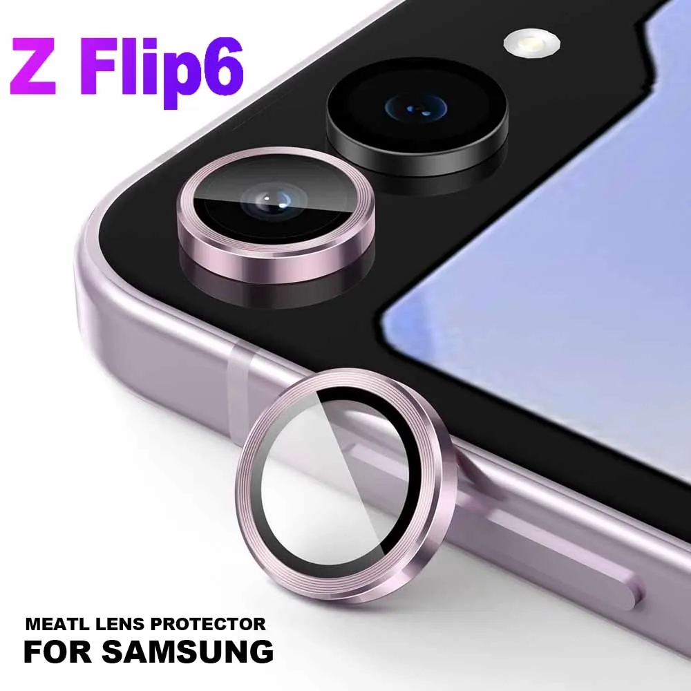 Rear-Metal-Camera-Lens-Protector-Ring-For-Samsung-Galaxy-ZFlip6-Curved ...
