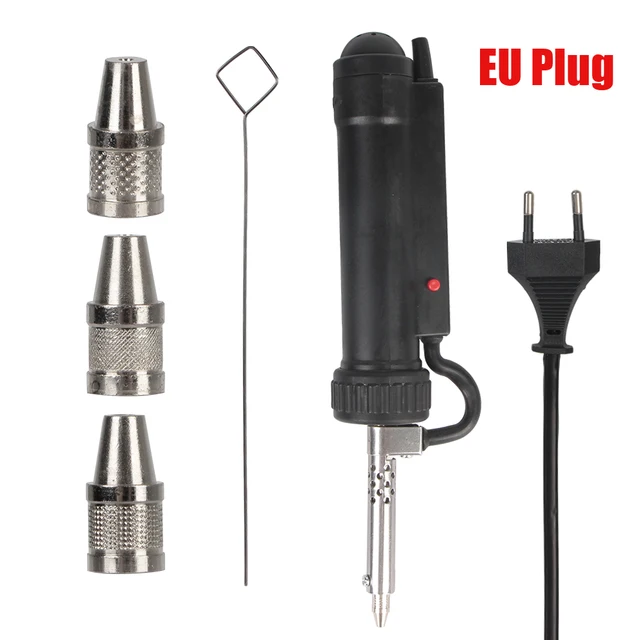 ADT03 Portable Tin Sucker Vacuum Soldering Automatic New Desoldering ...