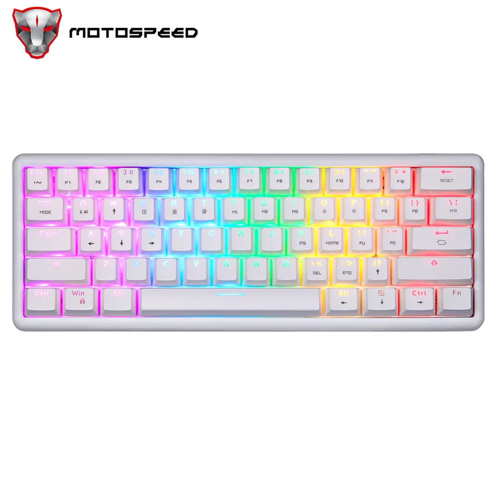 Motospeed-SK66-Mechanical-Gaming-Keyboard-Bluetooth-Wireless-Hot-Swap ...