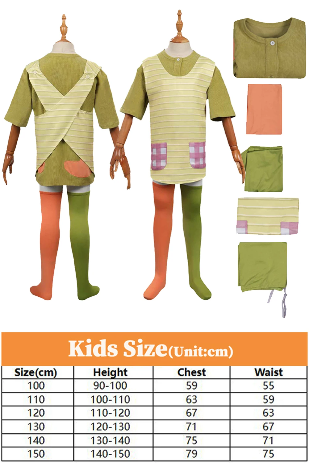 Pippi Longstocking Movie Outfit