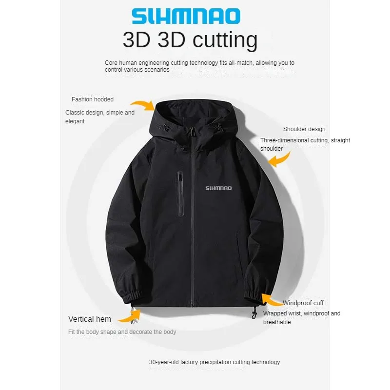 Men’s Waterproof and Windproof Jacket – Outdoor Haven Gear