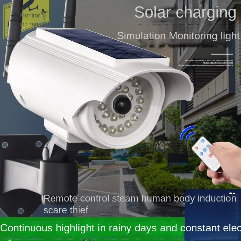 LED-Solar-Sensor-Wall-Light-Waterproof-Outdoor-Motion-Sensor-Simulation ...