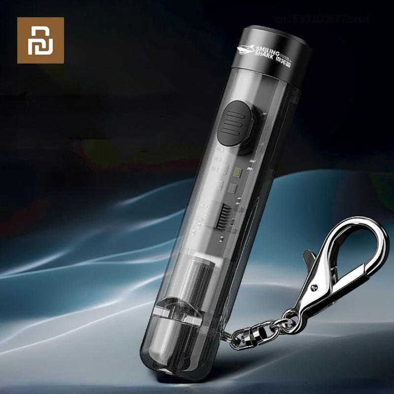 Xiaomi-SMILING-SHARK-LED-Flashlight-Portable-Keychain-Outdoor ...