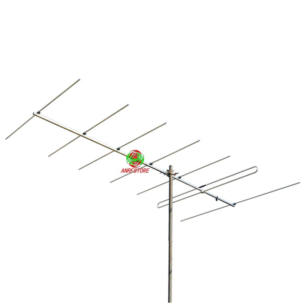 High-gain Long-range Reception Directional Fm Radio Broadcast Seven-unit Yagi Fm Antenna Outdoor ...