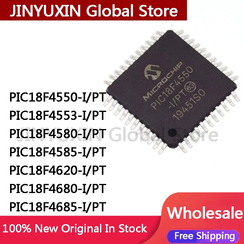 PIC18F4550-Original-PIC18F4550-PIC18F4550-I-PT-PIC18F4553-PIC18F4580-PIC18F4585-PIC18F4620 ...