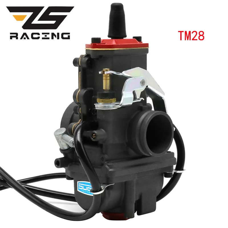 ZS Racing Mikuni 28mm TM28 Flat Slide Performance Carburetor Carb TM28 ...