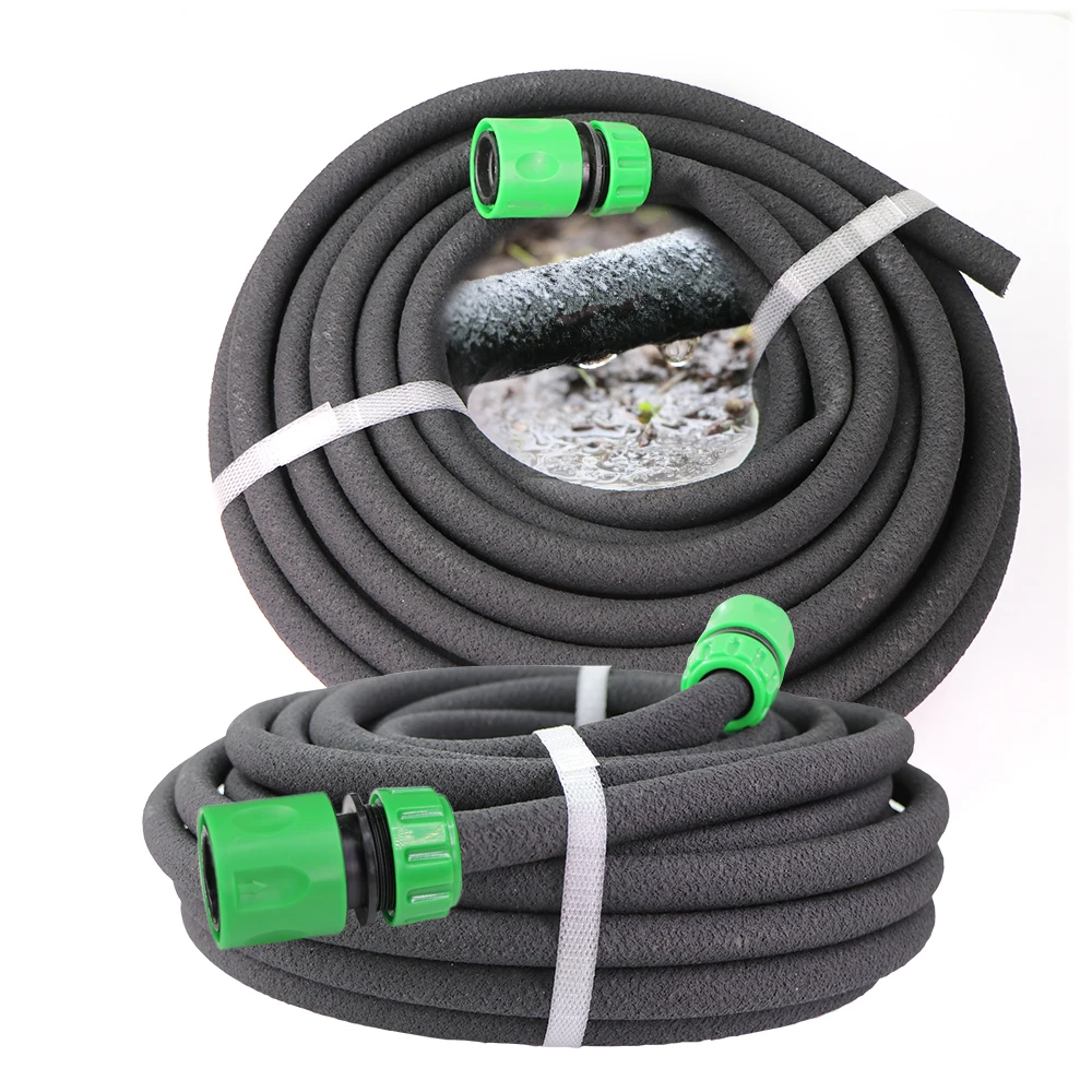 ID-12mm Soaker Hose Micro Drip Irrigation 1/2" Leaking Tube Anti-aging ...