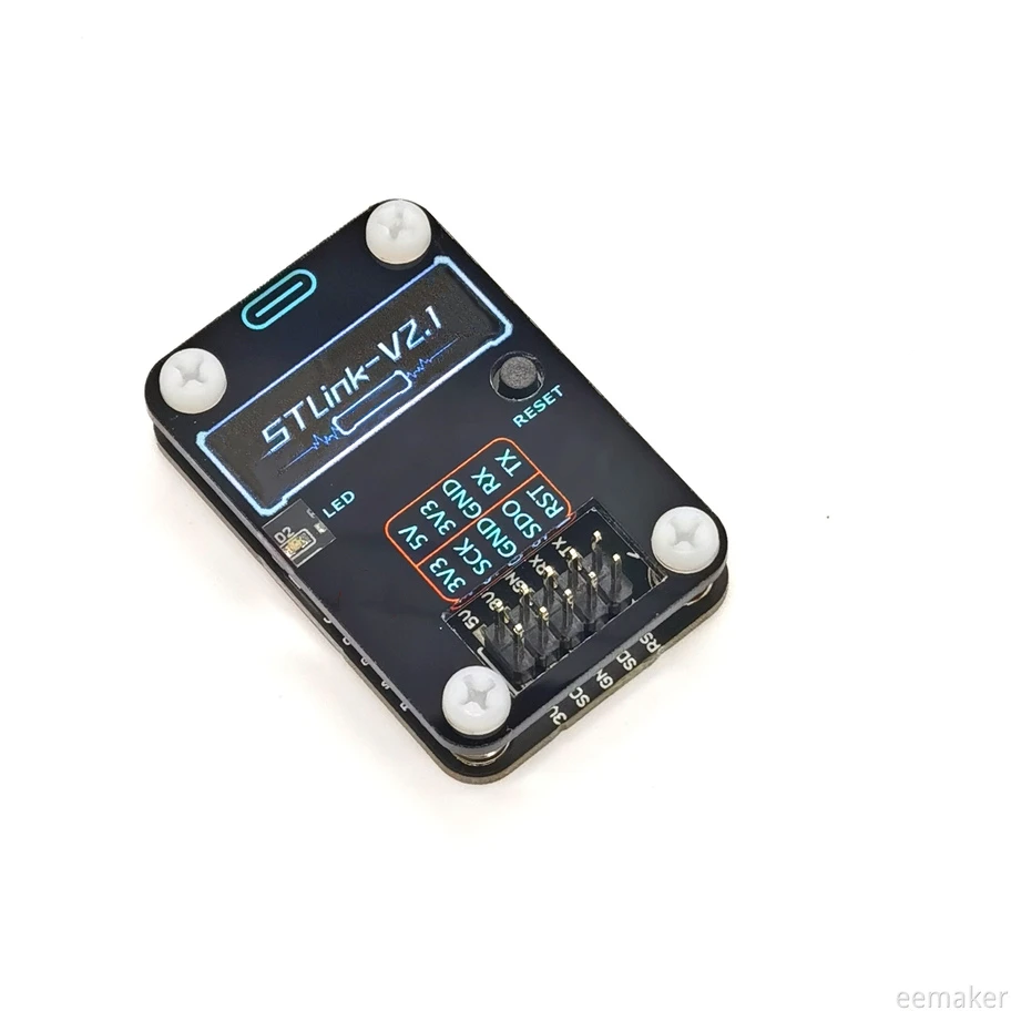 ST-LINK V2.1 emulator debugging download STLINK programming burner STM32 serial port