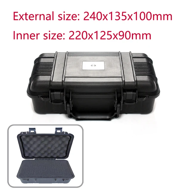 Plastic Seal Waterproof ToolBox Precision Instrument Tool Case Safety ...