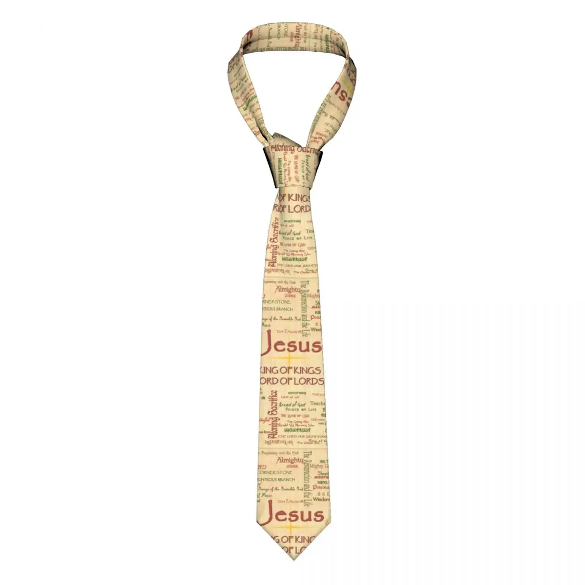 Jesus-Biblical-References-Neckties-Unisex-Polyester-8-cm-God-Christian ...