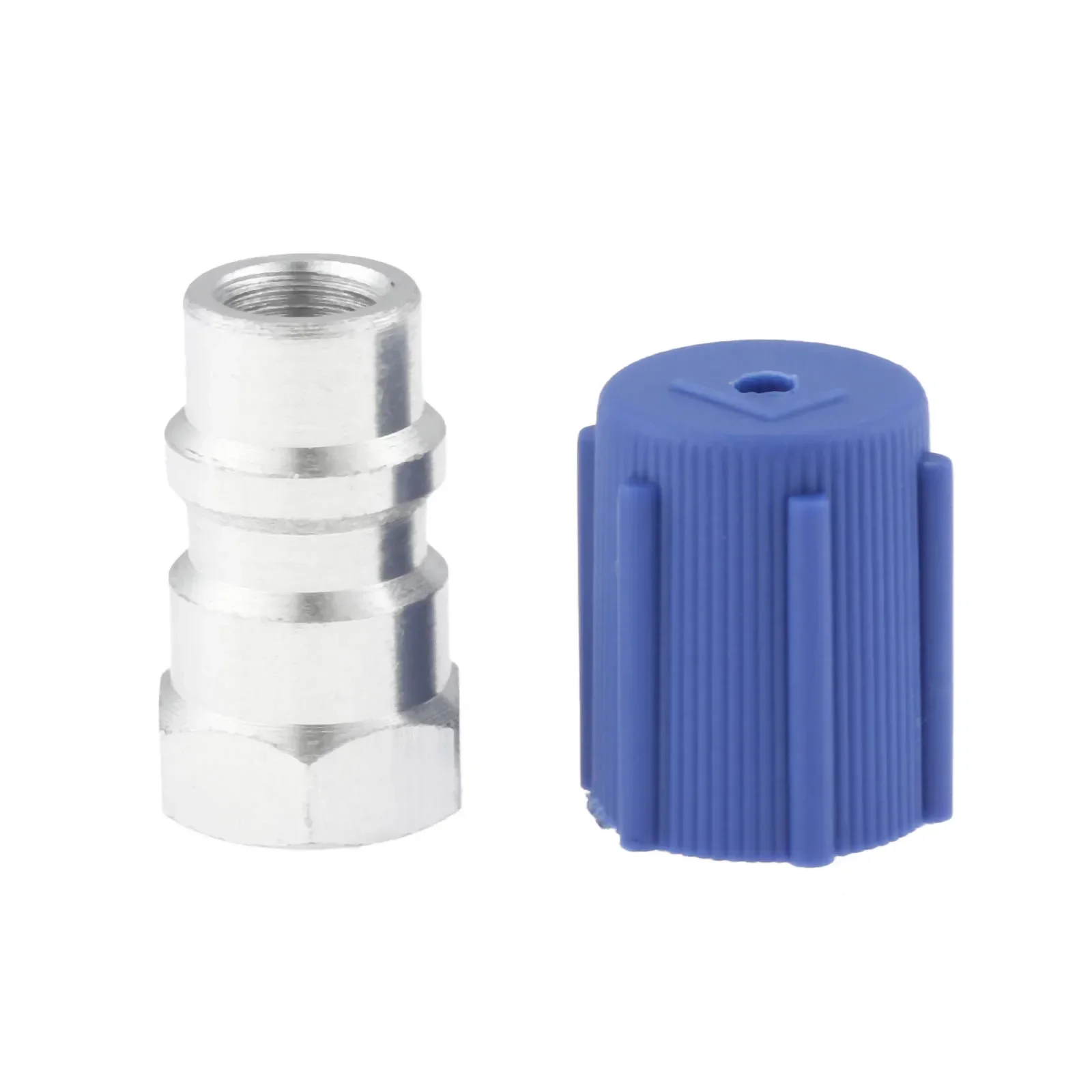Auto 7/16'' Low Side A/C Service Charging Port Adapter Retrofits R12 ...