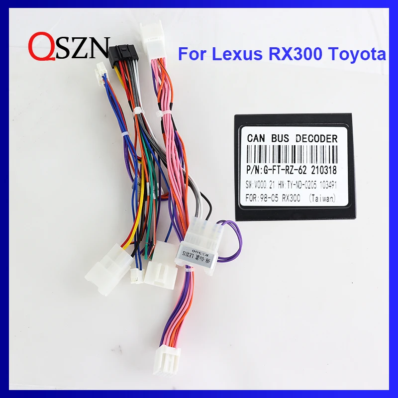 16-Pin-Canbus-box-Adaptor-G-FT-RZ-62-For-Lexus-RX300-1997-2003-Toyota ...