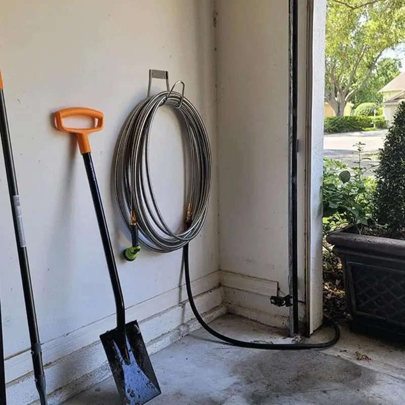 Garden-Wall-Mounted-Tap-Watering-Hose-Organizer-Hoses-Storage-Holder ...