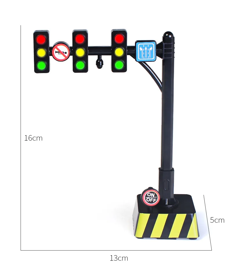 Safety Dducation Traffic Light Toy Mini Traffic Signal Light Model Toy ...