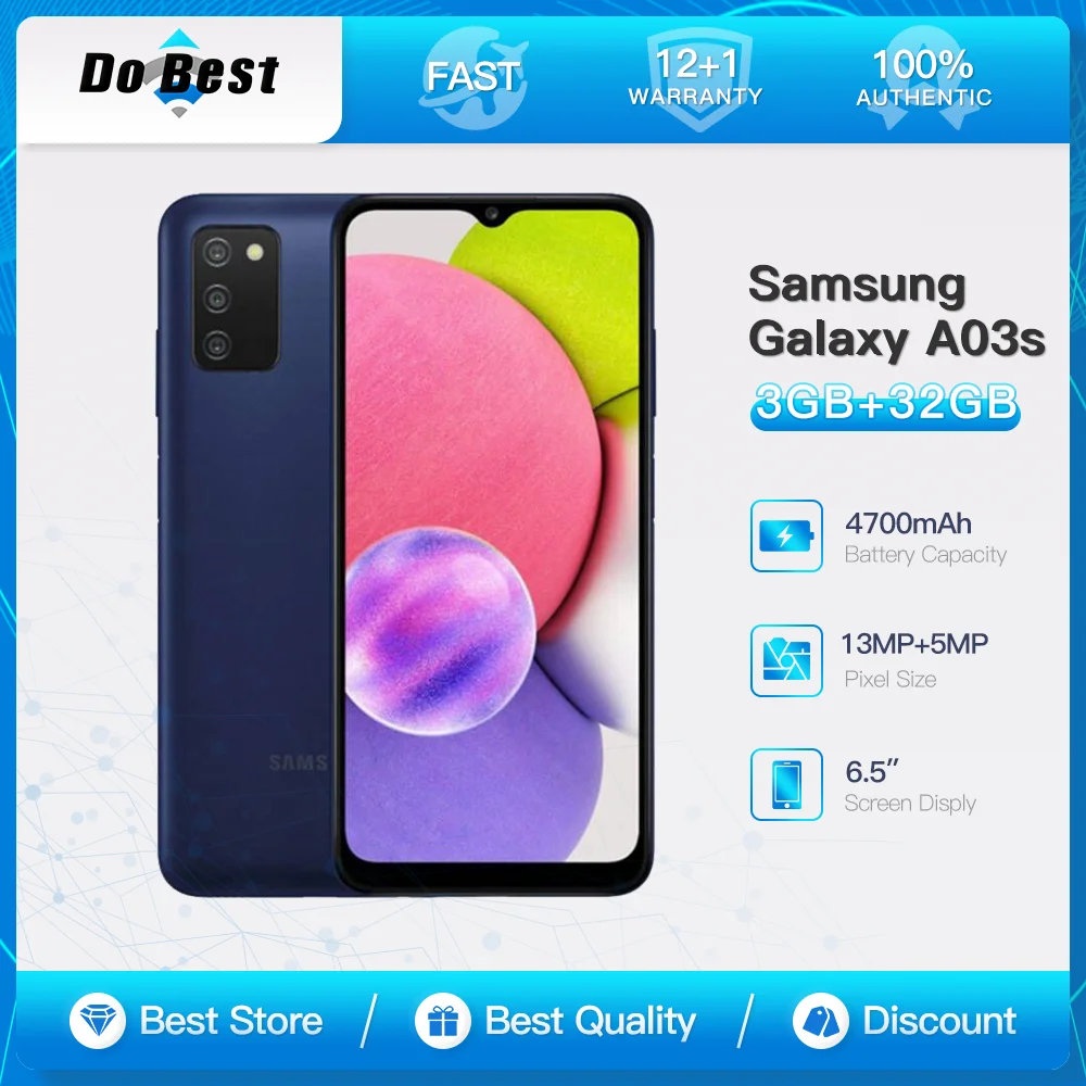Original-Samsung-Galaxy-A03s-A037U-4G-LTE-Mobile-Phone-3GB-RAM-32GB-ROM ...