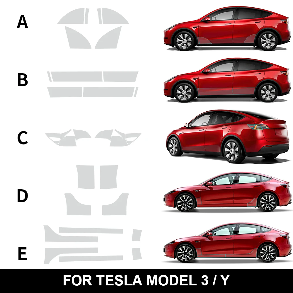 for-Tesla-Model-3-Model-Y-Car-Door-Triangle-Protective-Film-PPF-TPU ...