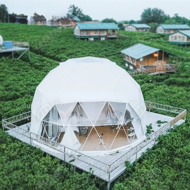 Transparent Glass Room Resort Glass PVC Dome Hotel Rooms Dome Tent Dome ...