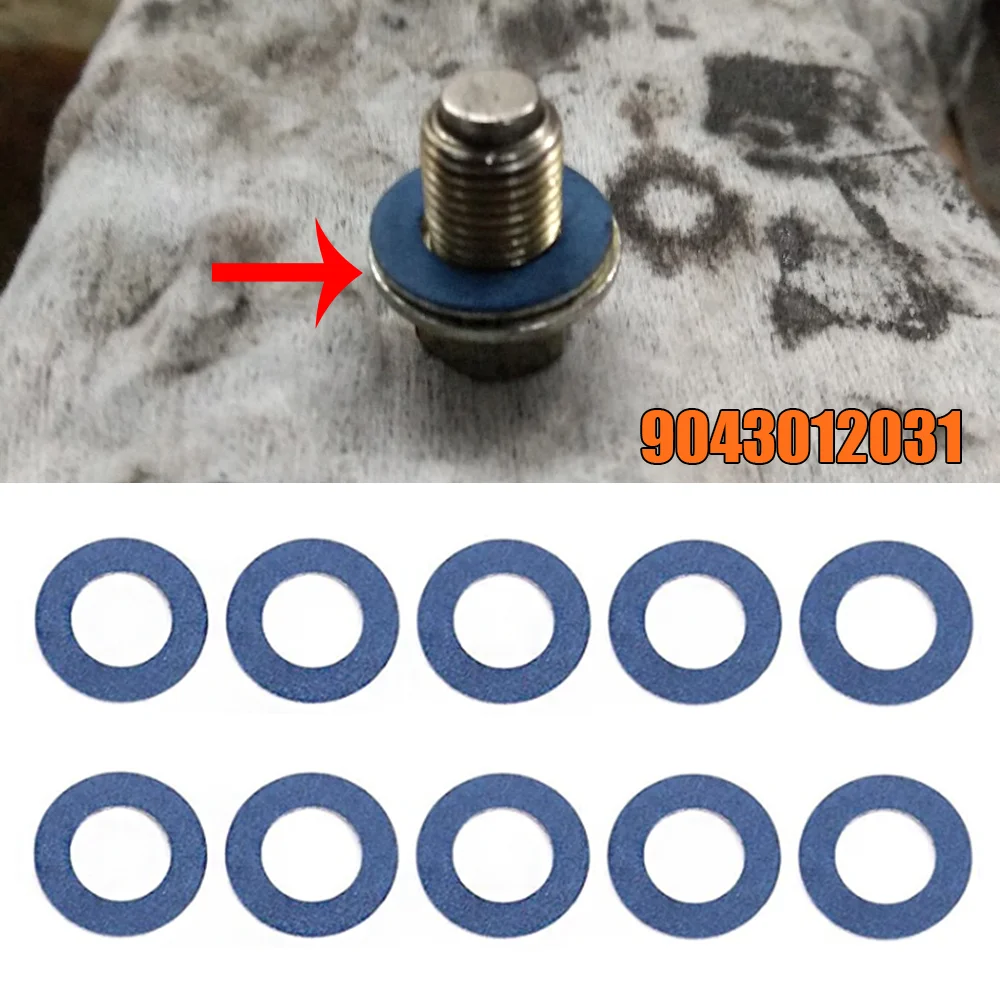 10X Car Thread Oil Drain Sump Plug Gaskets Washer Ring For Toyota ...