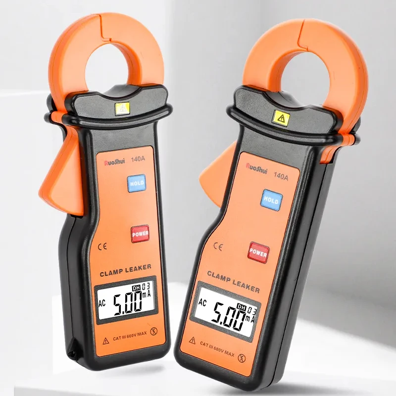 RuoShui-140A-Digital-Clamp-Leaker-High-Accuracy-Leakage-Current-Clamp ...