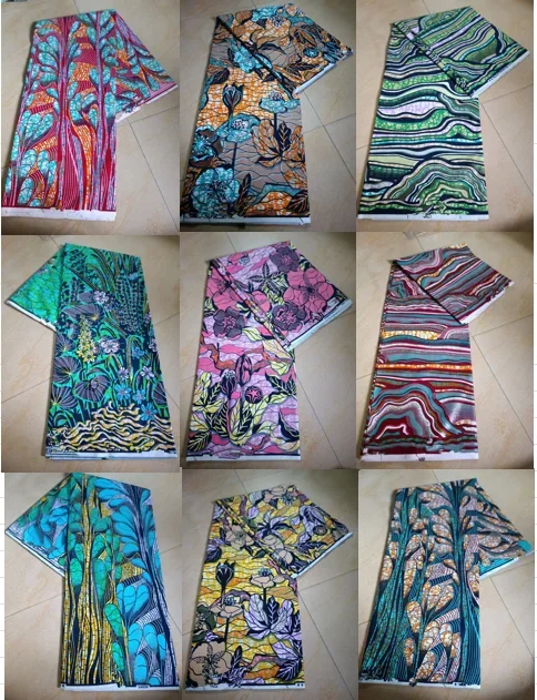 100-Cotton-top-Golden-powder-prints-real-wax-African-fabric-latest ...