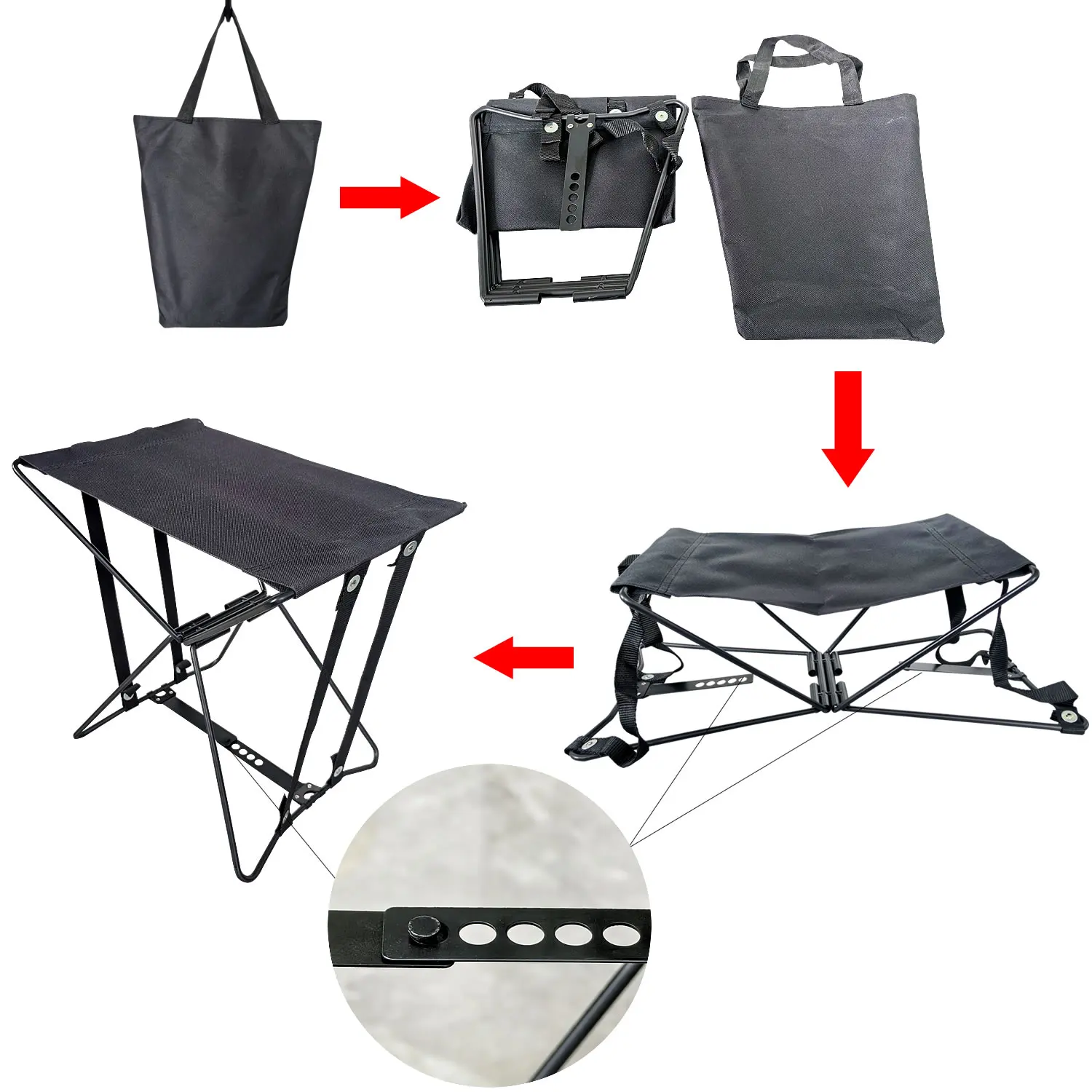 Il Makiage Goplus Tall Camping Chair With Detachable Armrests & Storage ...